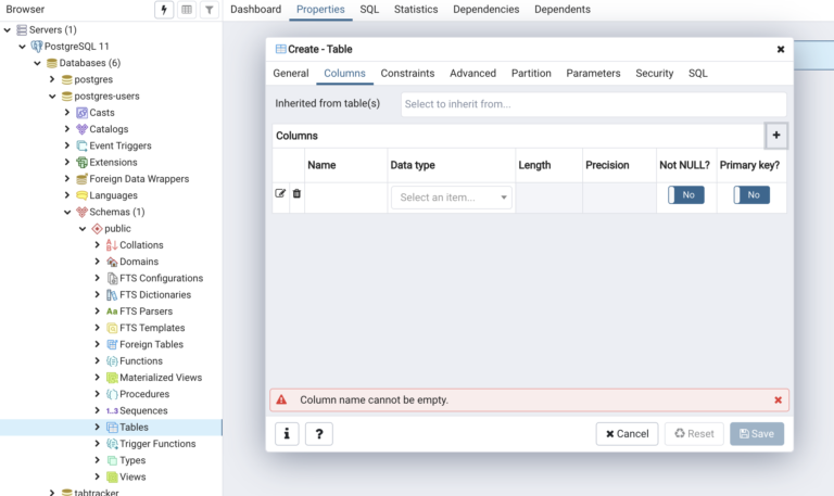 Node Jsを使用してpostgresqlにアクセスしデータのリレーションを行う方法